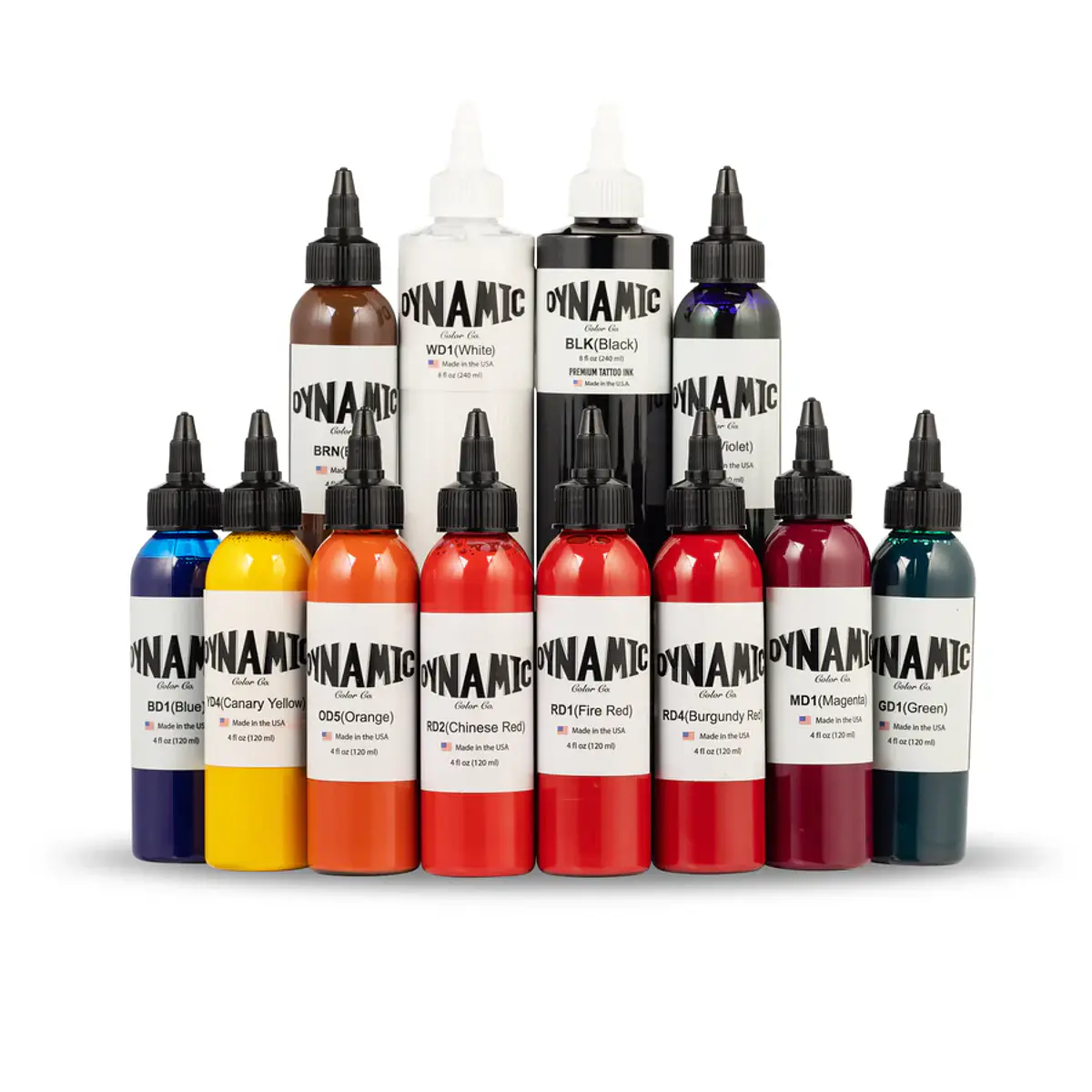Tinta DYNAMIC: La Elección de los Artistas para Tatuajes