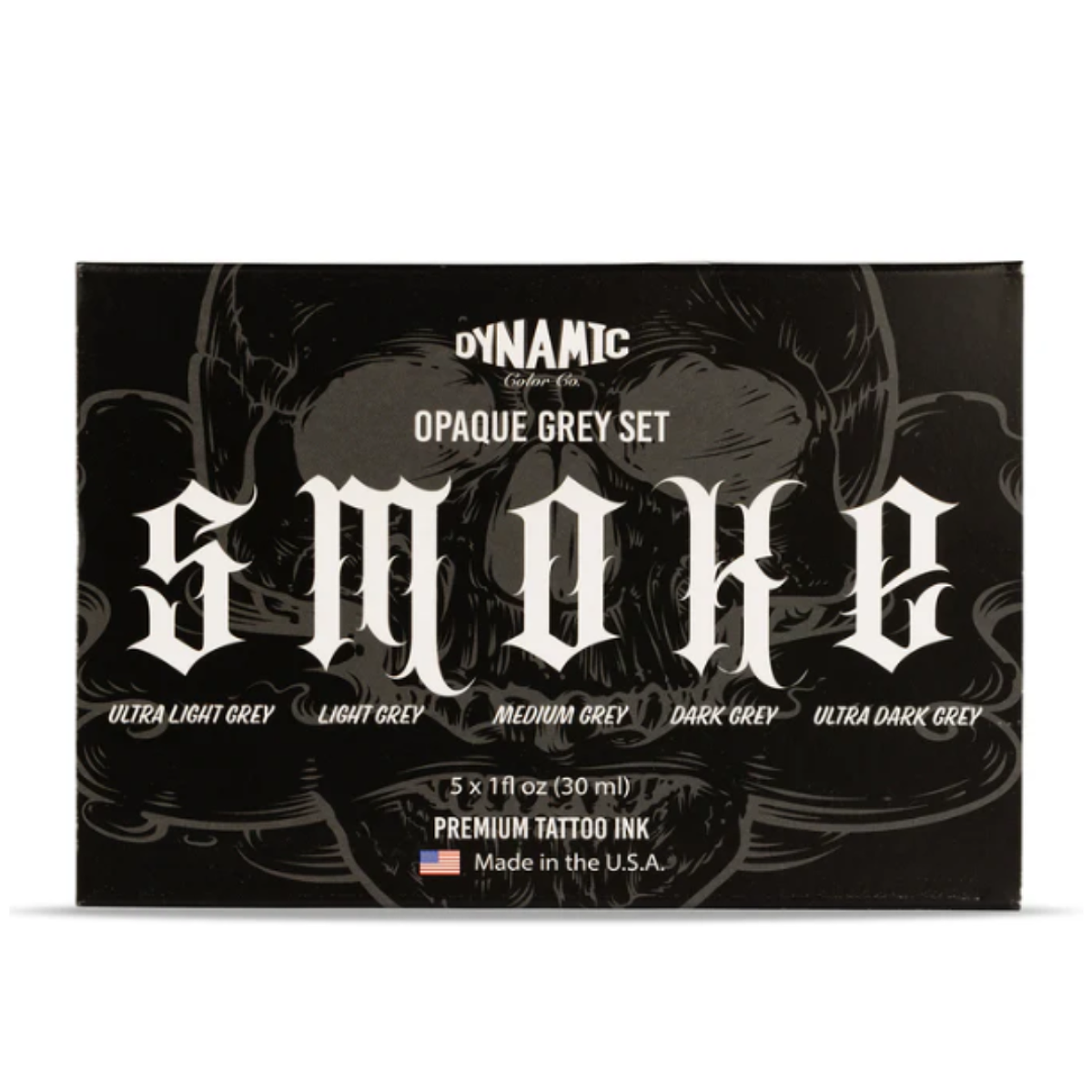 Tinta Dynamic Dynamic Pack set grises SMOKE 1 Oz- Original