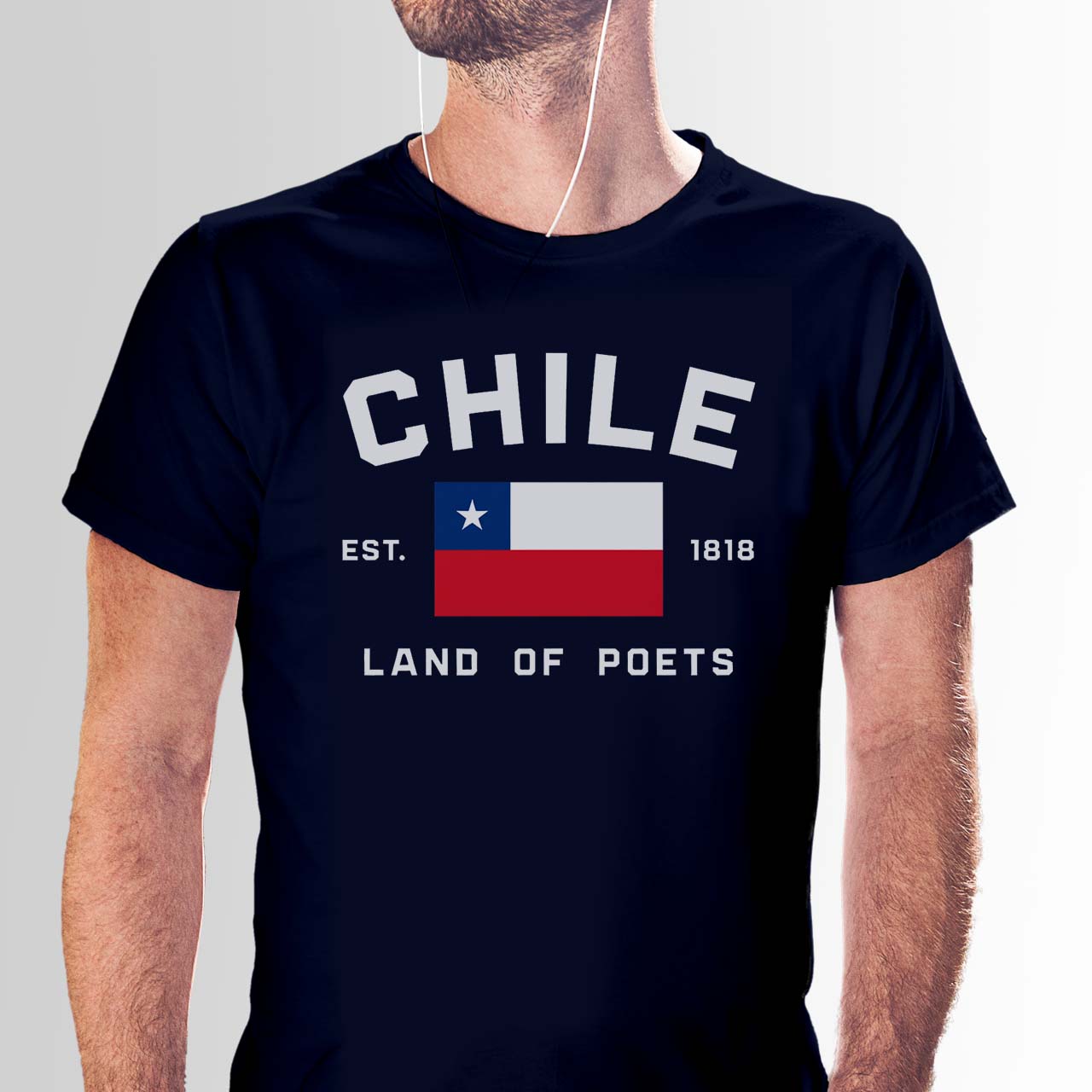 Polera Chile Land of Poets 🇨🇱 | Fiestas Patrias Ropa Chile