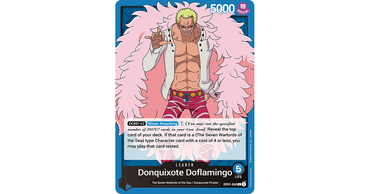 Donquixote Doflamingo (OP01-060)