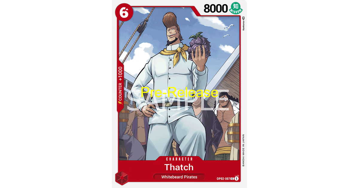 Thatch (OP02-007) - Pre-Release