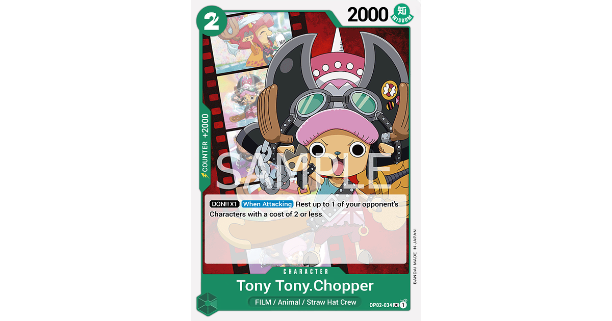 Tony Tony.Chopper (OP02-034)