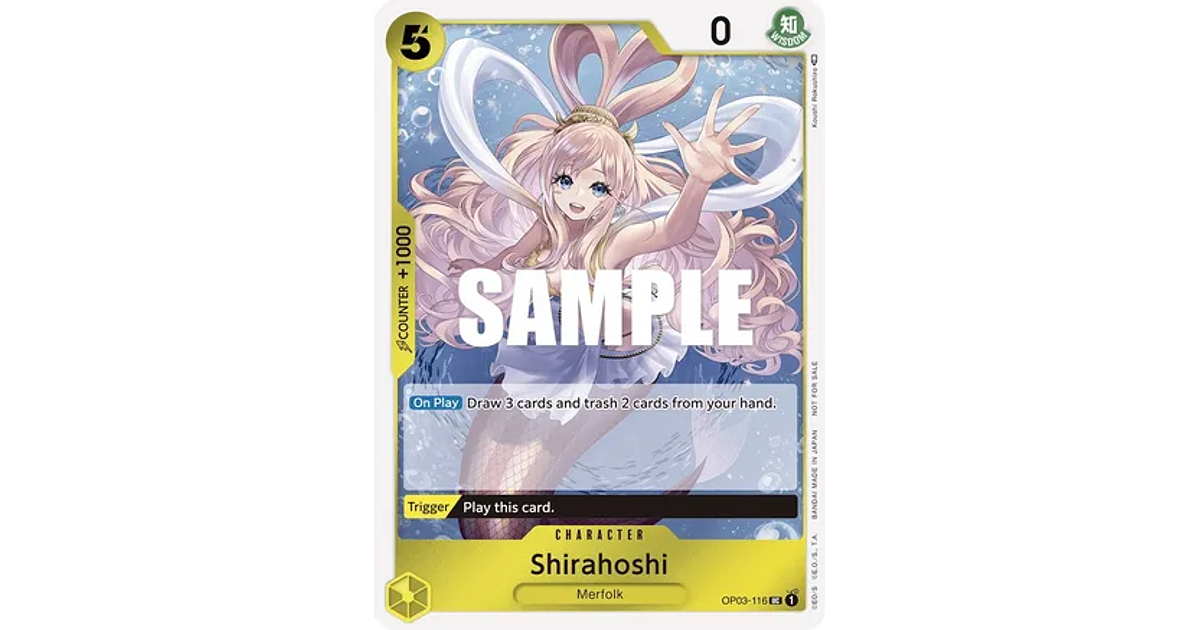 Shirahoshi (OP03-116) - Dash-Pack