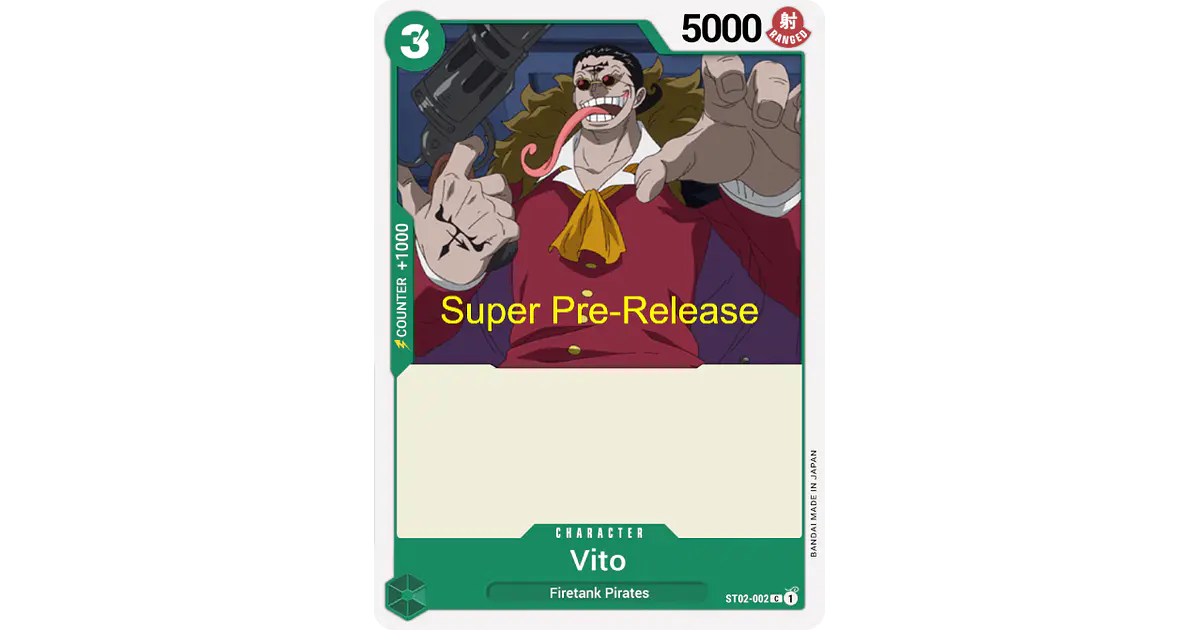 Vito (ST02-002) - Super-Pre-Release