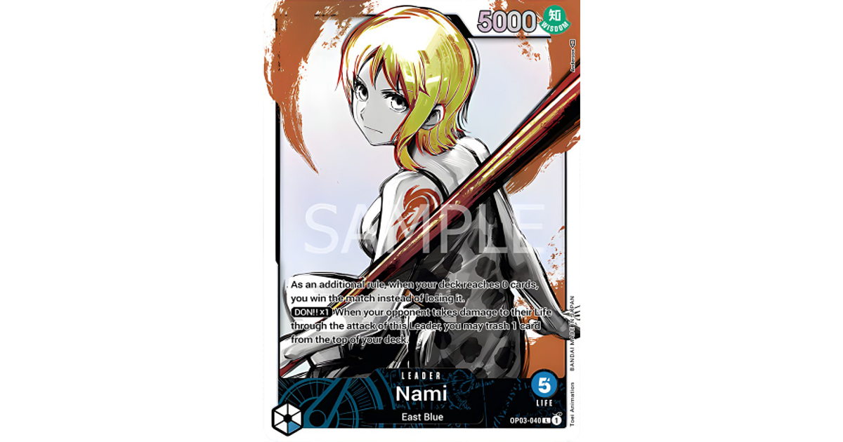 Nami (OP03-040) - Alternative-Art
