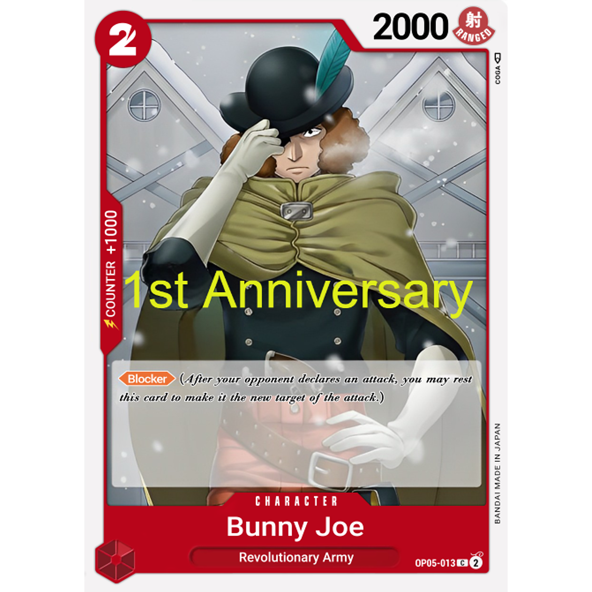 Bunny Joe (OP05-013) - 1st-Anniversary