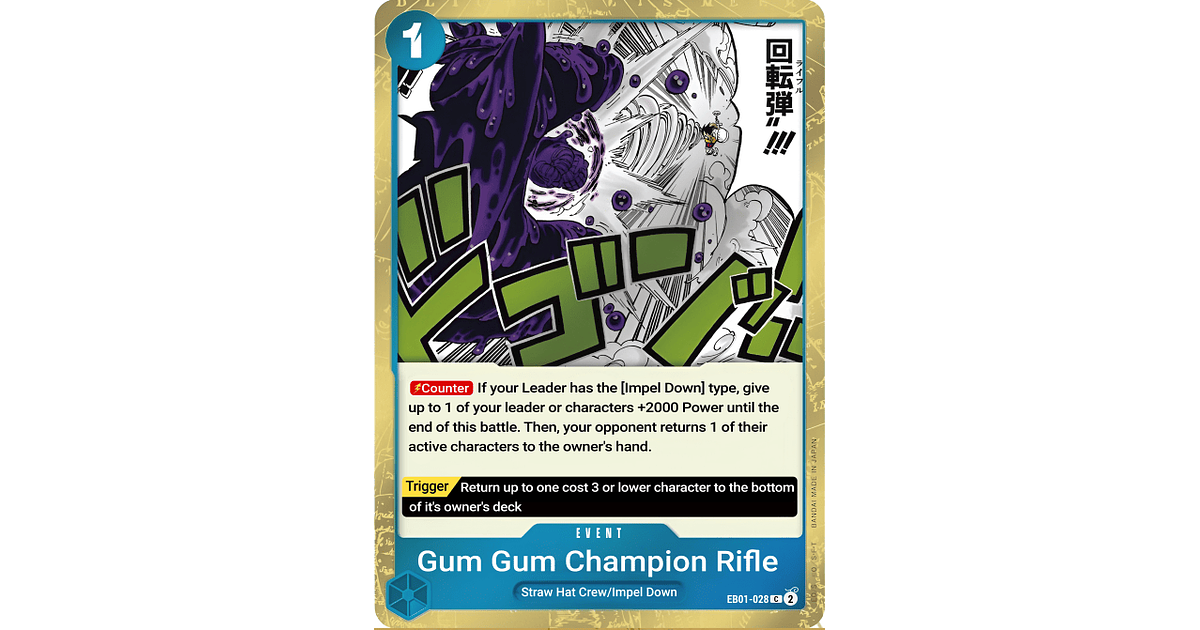 Gum-Gum Champion Rifle (EB01-028)