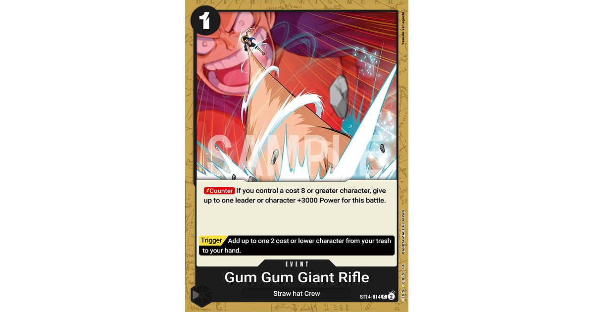 Gum-Gum Giant Rifle (ST14-014)