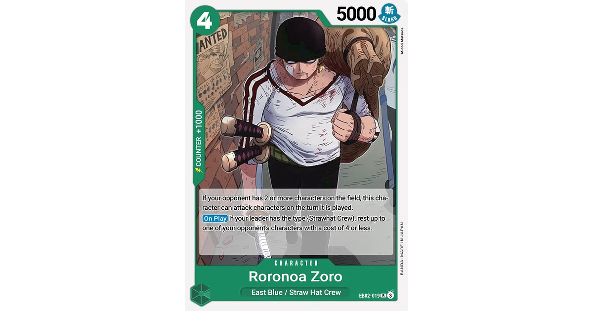 Roronoa Zoro (EB02-019)