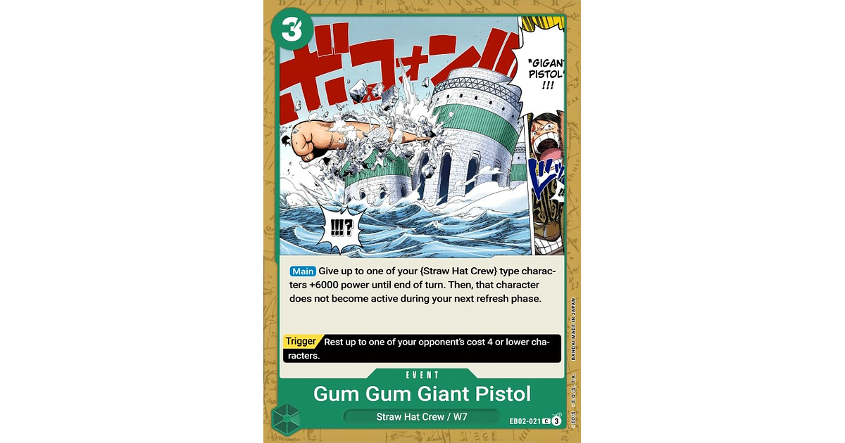 Gum-Gum Giant Pistol (EB02-021)