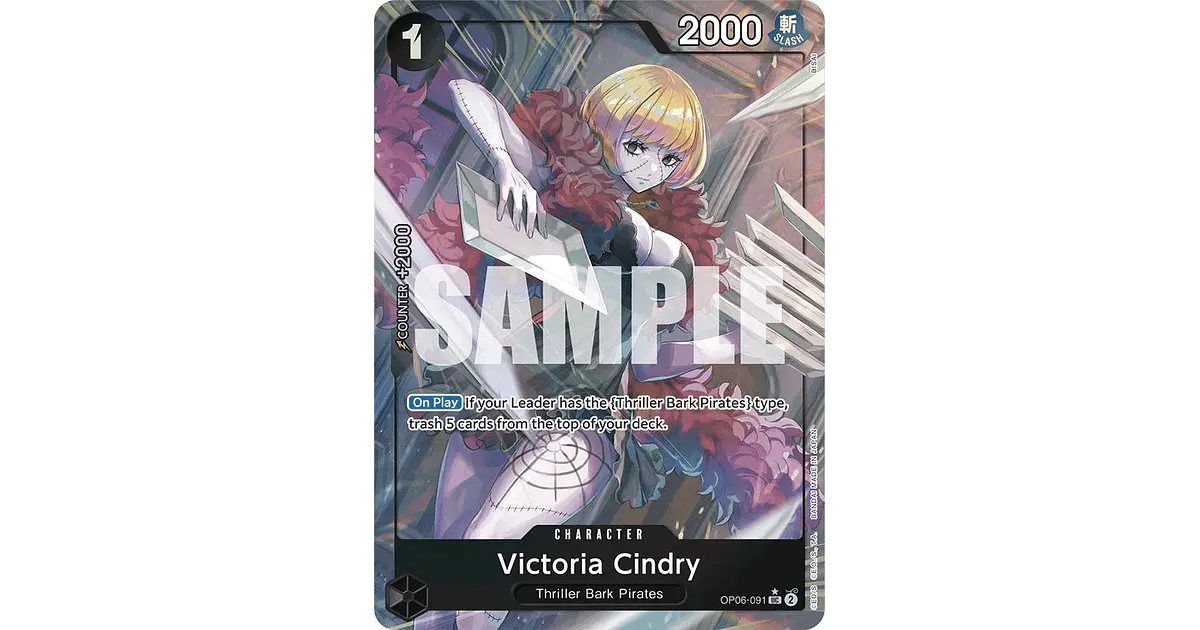 Victoria Cindry (OP06-091) - Full-Art