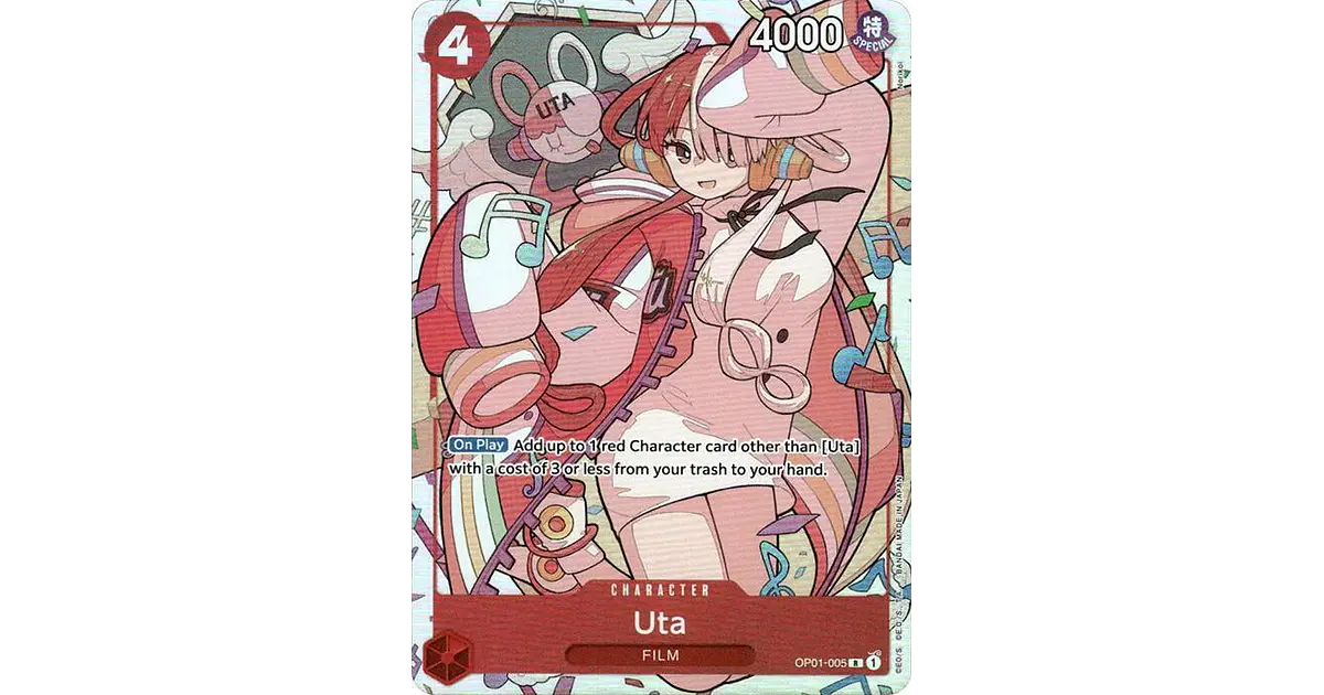 Uta (OP01-005) - Premium-Card-Collection-Uta