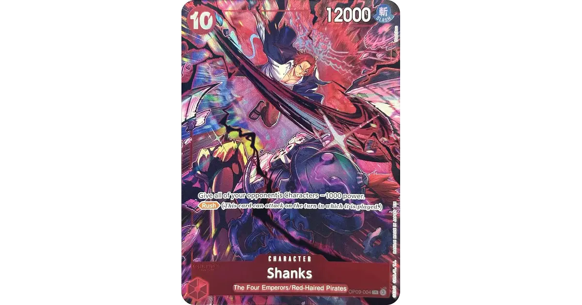 Shanks (OP09-004) - English-Version-2nd-Anniversary-Set