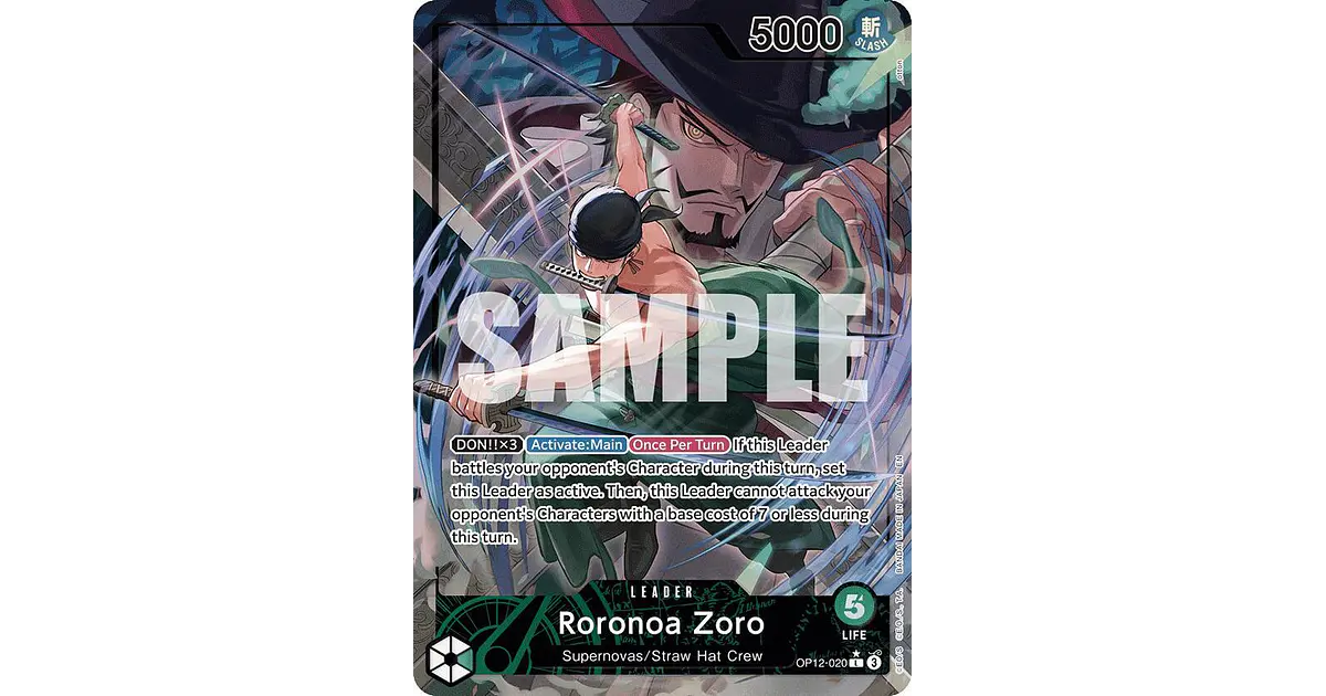 Roronoa Zoro (OP12-020) - Alternative-Art