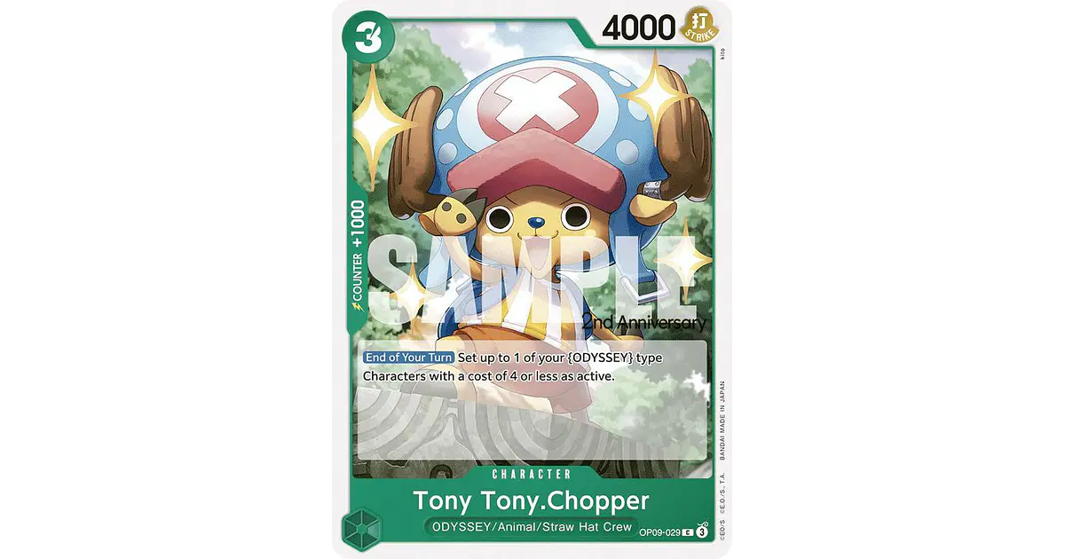 Tony Tony.Chopper (OP09-029) - 2nd-Anniversary