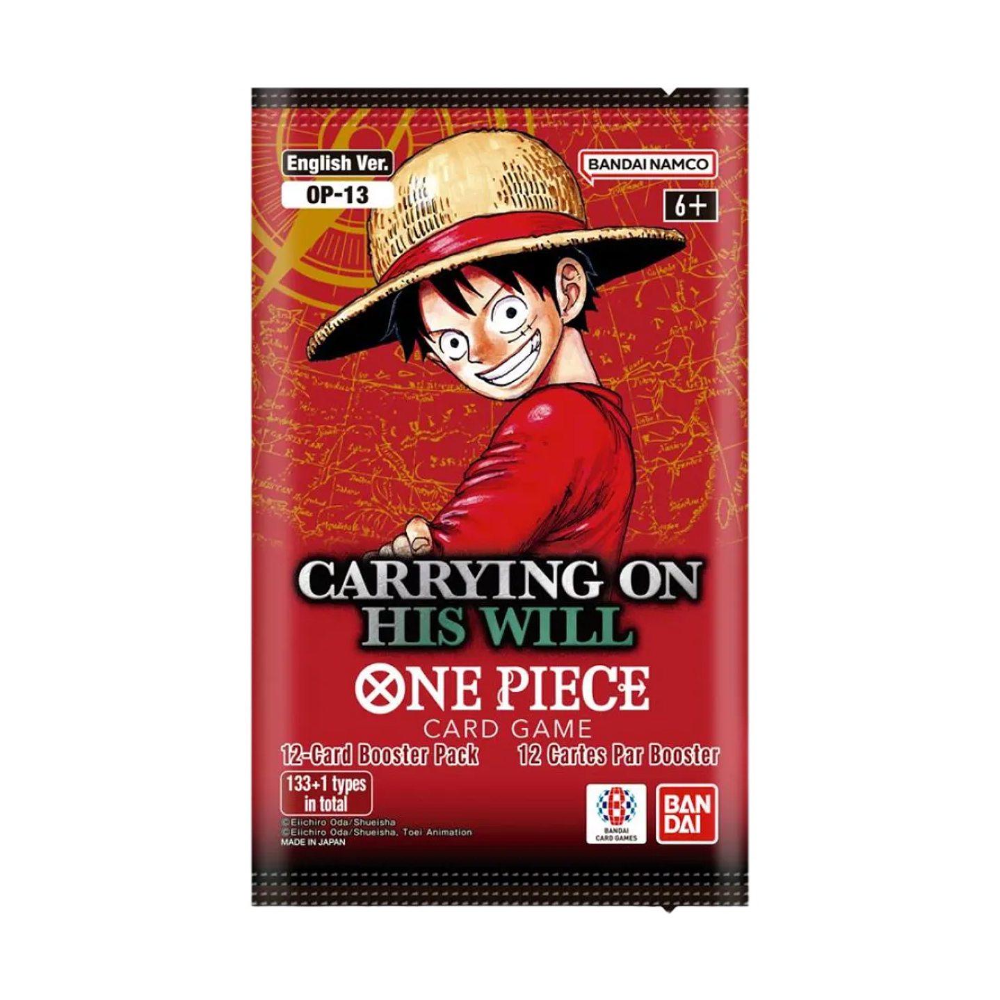 CARRYING ON HIS WILL (OP13) Booster Pack