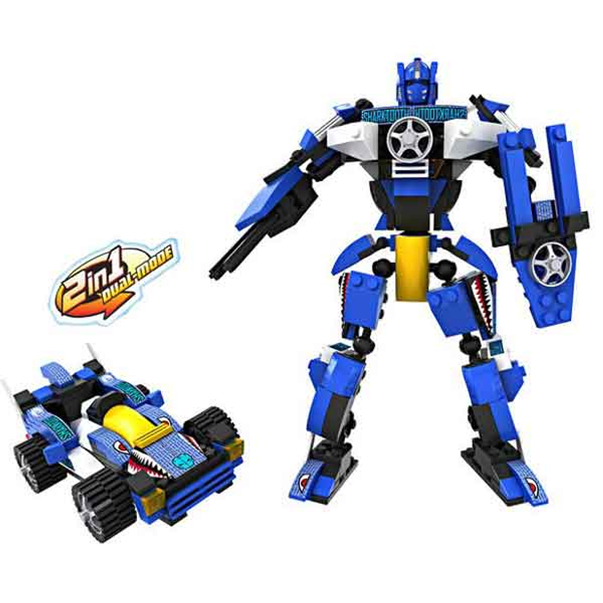 COGO Auto-Robot 2 en 1 compatible con Lego