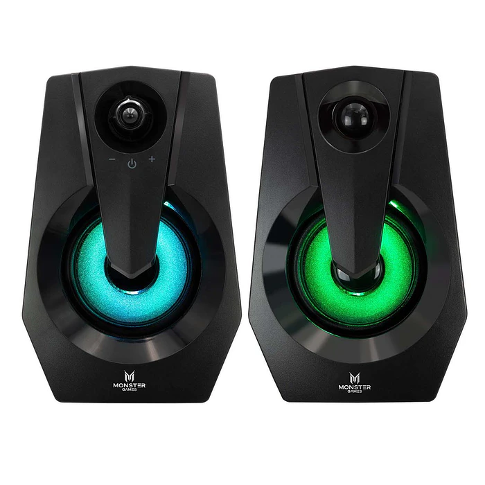 Parlante PC Gamer Moster Games Space Led