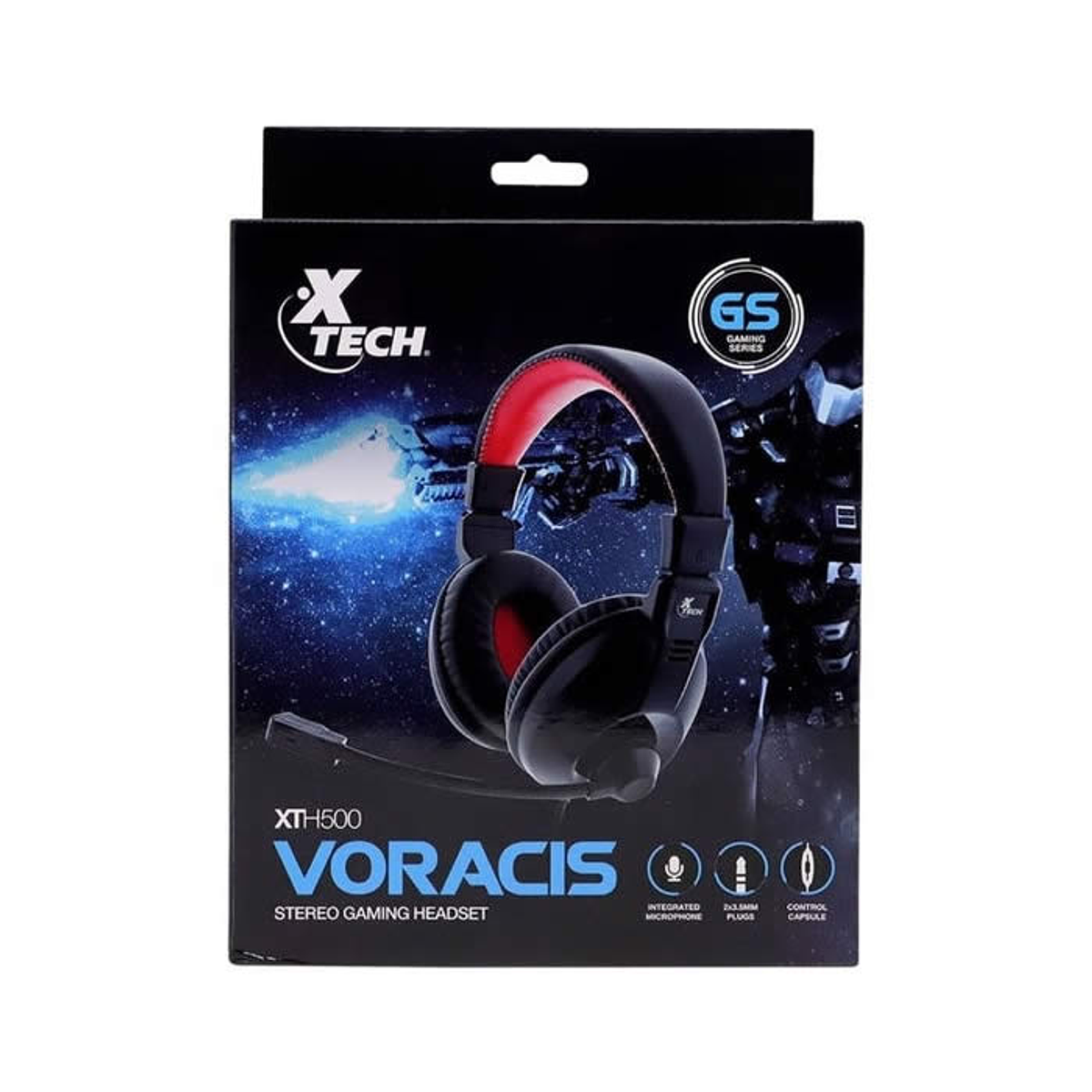 Audifonos Gamer PC Xtech Voracis Negro