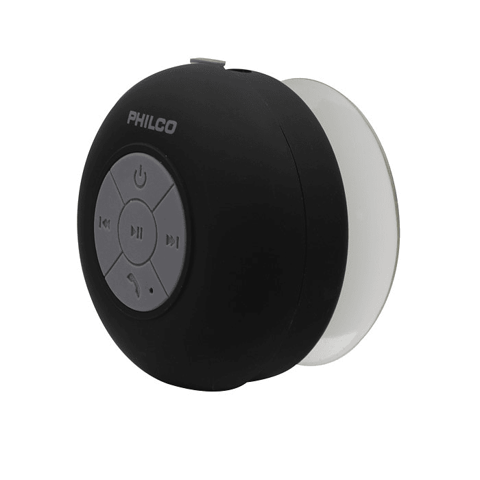 Parlante Ducha Philco Inalambrico Negro