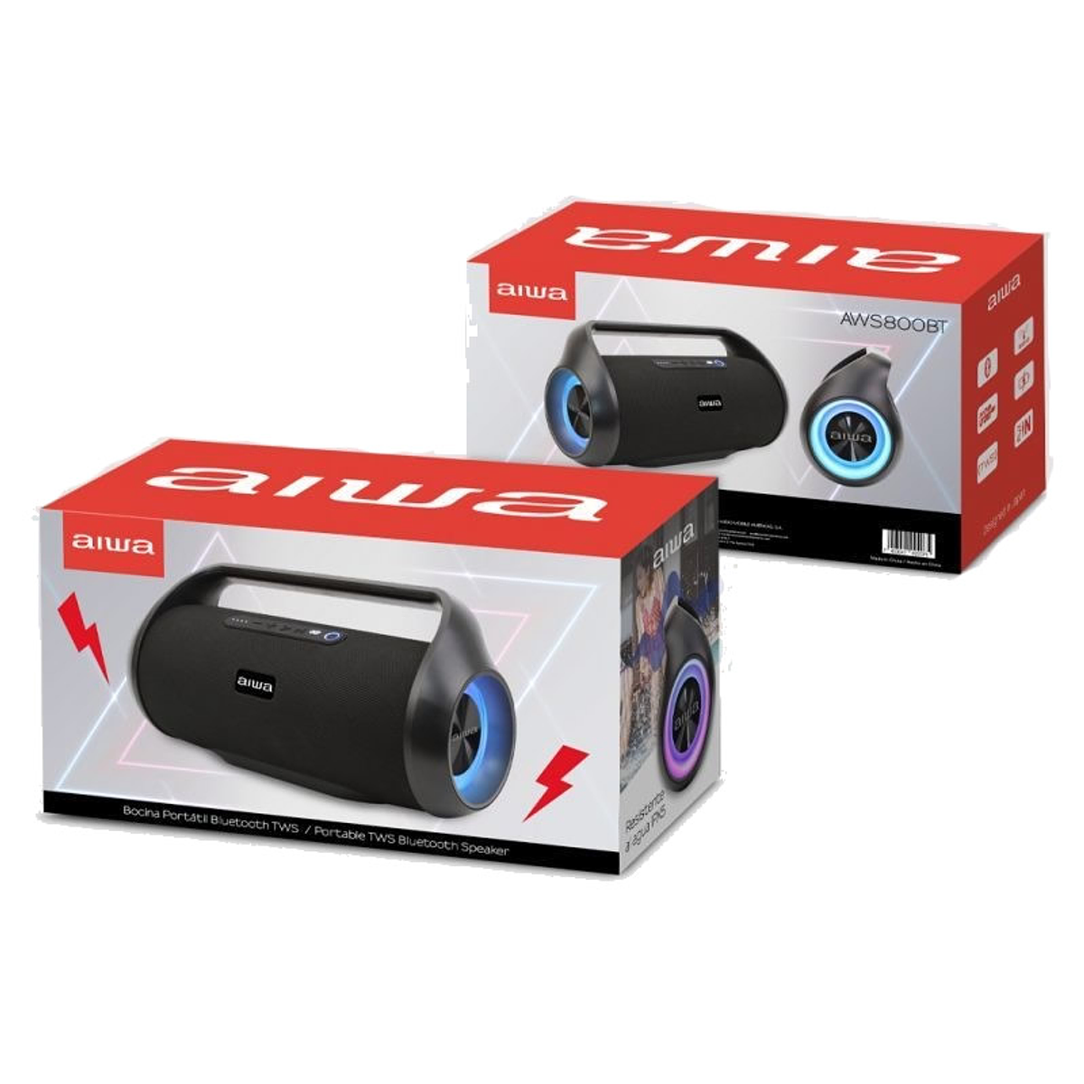 Parlante Aiwa 800BT Portatil con Bluetooth