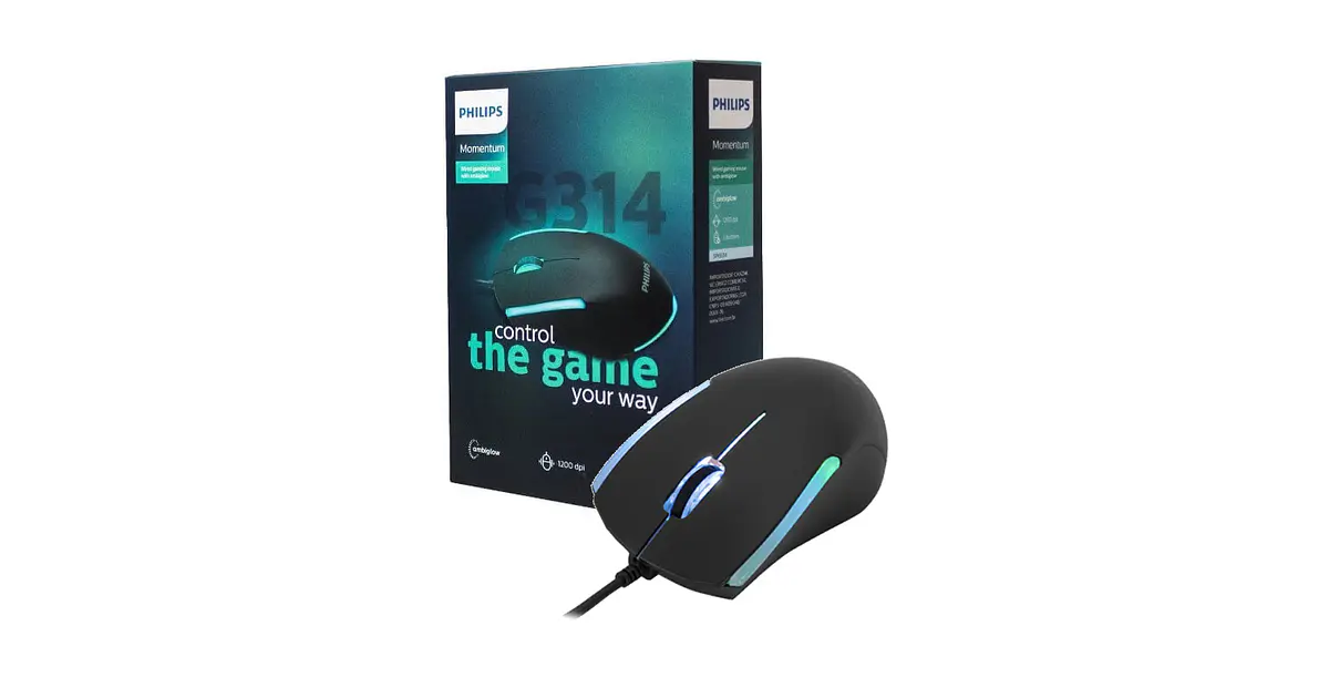 Mouse Gamer Philips Momentum SPK9314