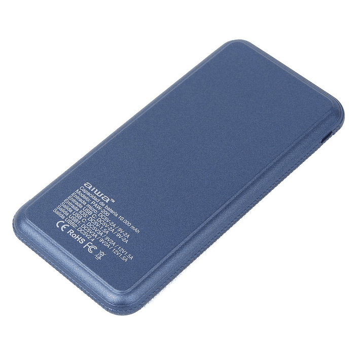 Power Bank Aiwa 10.000 Mha QC3.0 18w