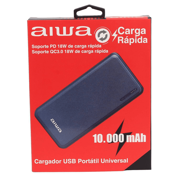Power Bank Aiwa 10.000 Mha QC3.0 18w