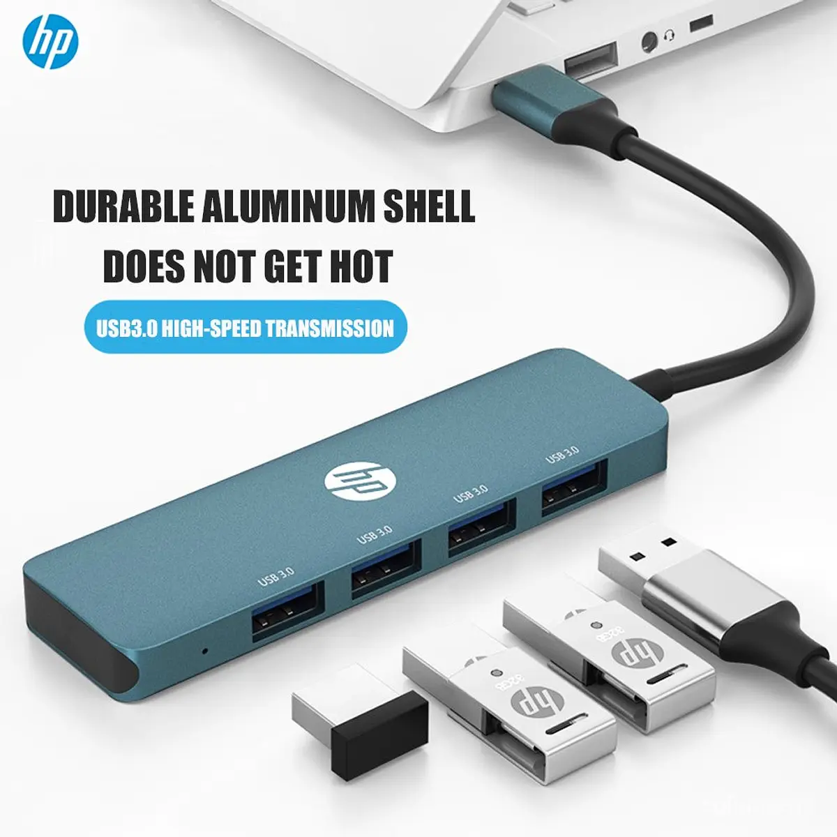 Hub Usb 3,1 4 Puertos HP DHC-CT100