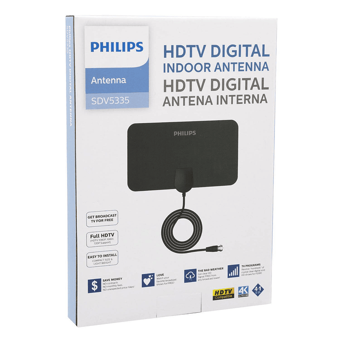 Antena Philips Tv Digital HDTV Plana SDV5335