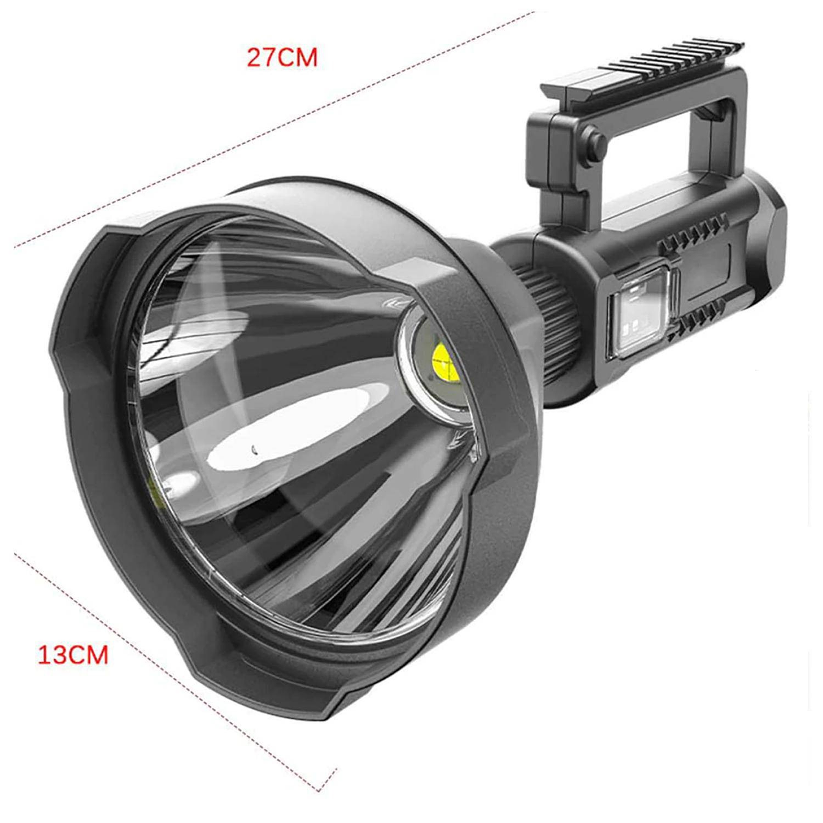 Linterna Led Largo Alcance Con Tripode Tecnolab TL215