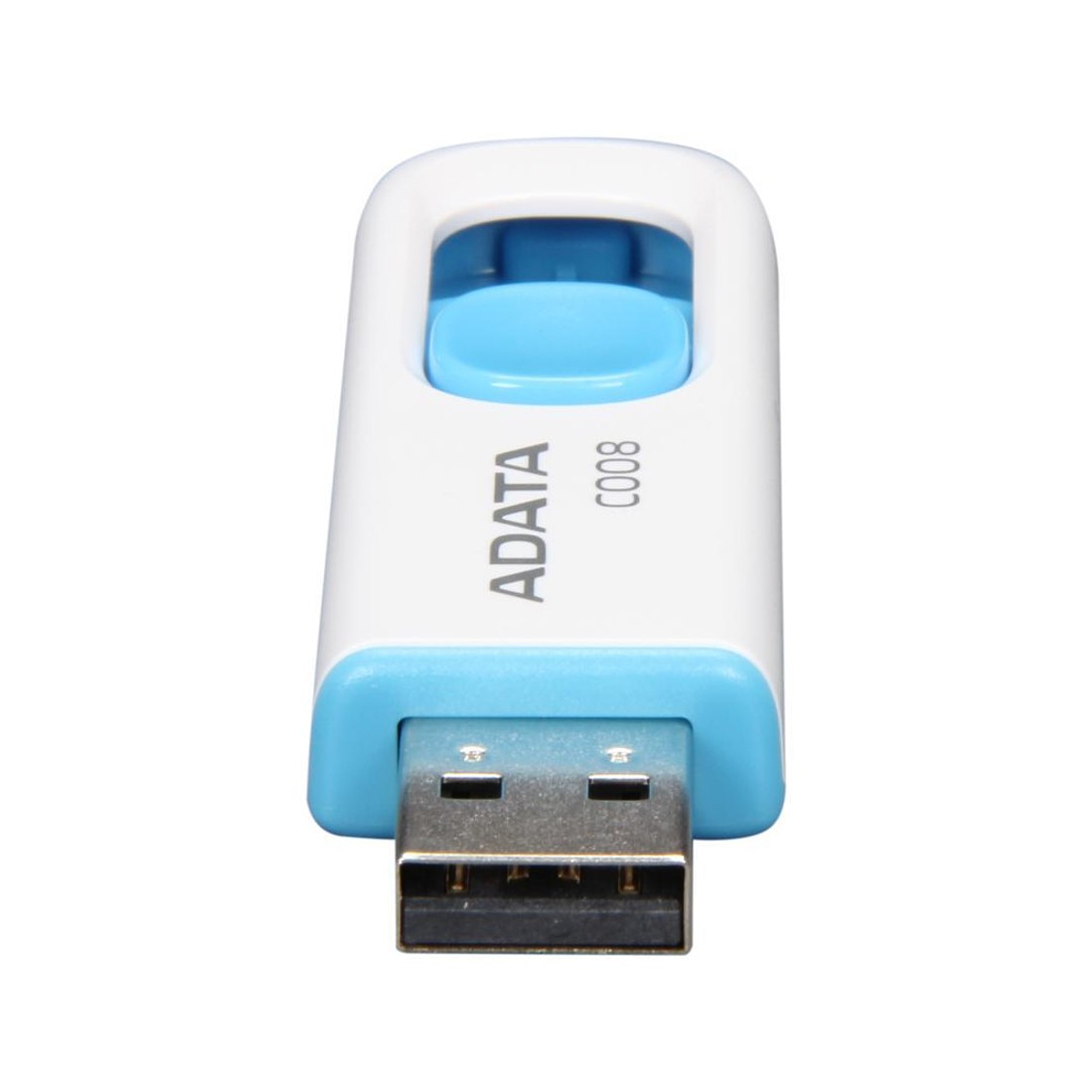 Pendrive 64GB Adata C008 Usb Blanco/Azul Classic