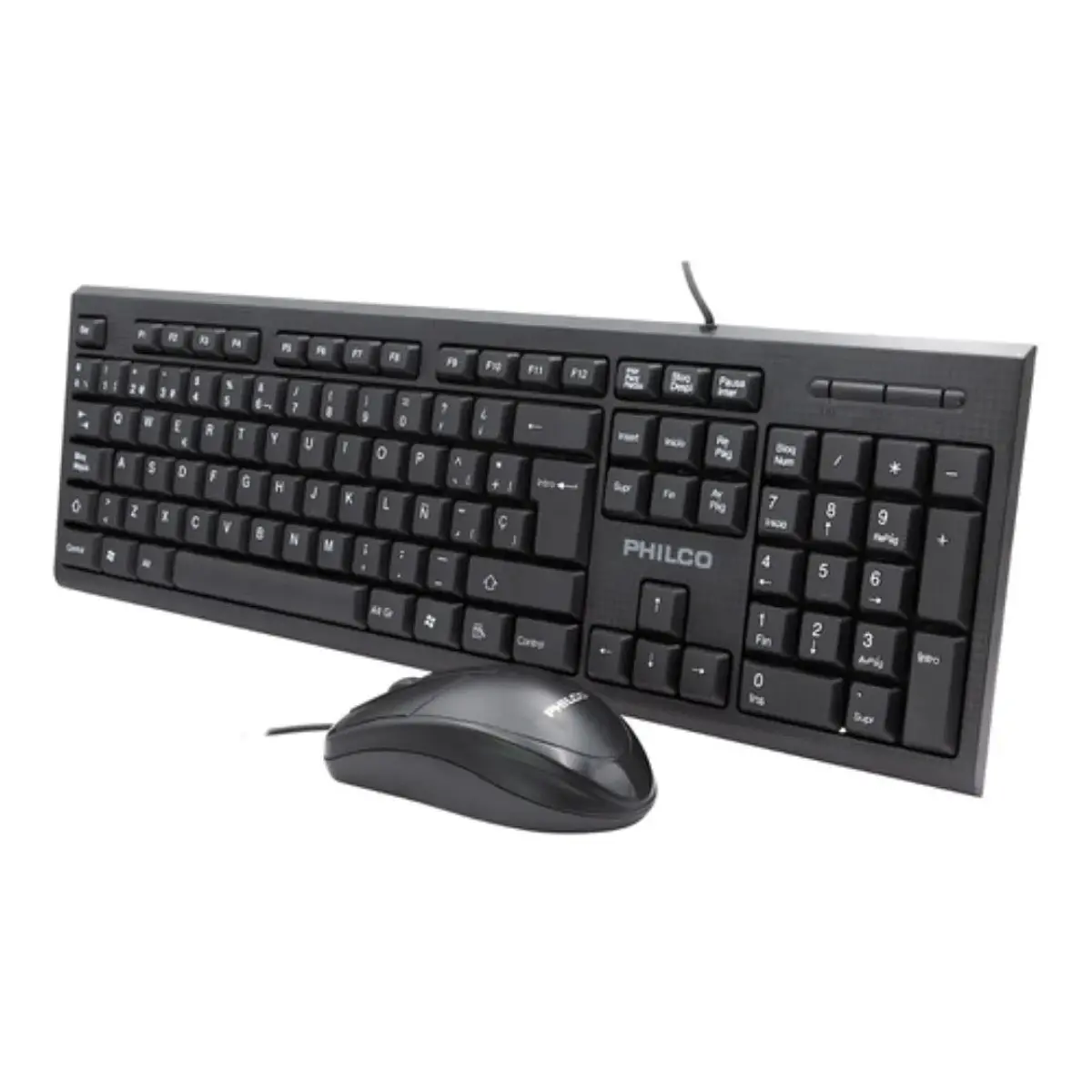 Kit Combo Teclado y Mouse Philco K4500