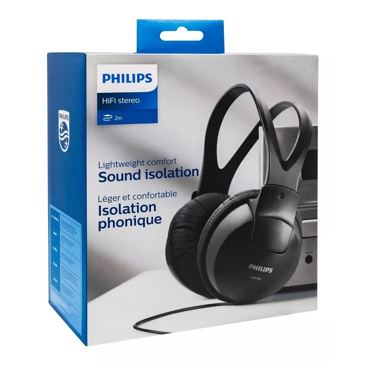 Audífonos Over Ear Philips Shp1900 Negro