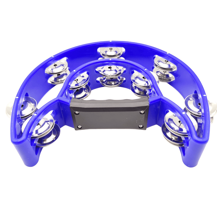 Pandero Musical Media Luna Hendrix Azul 20x20 cm
