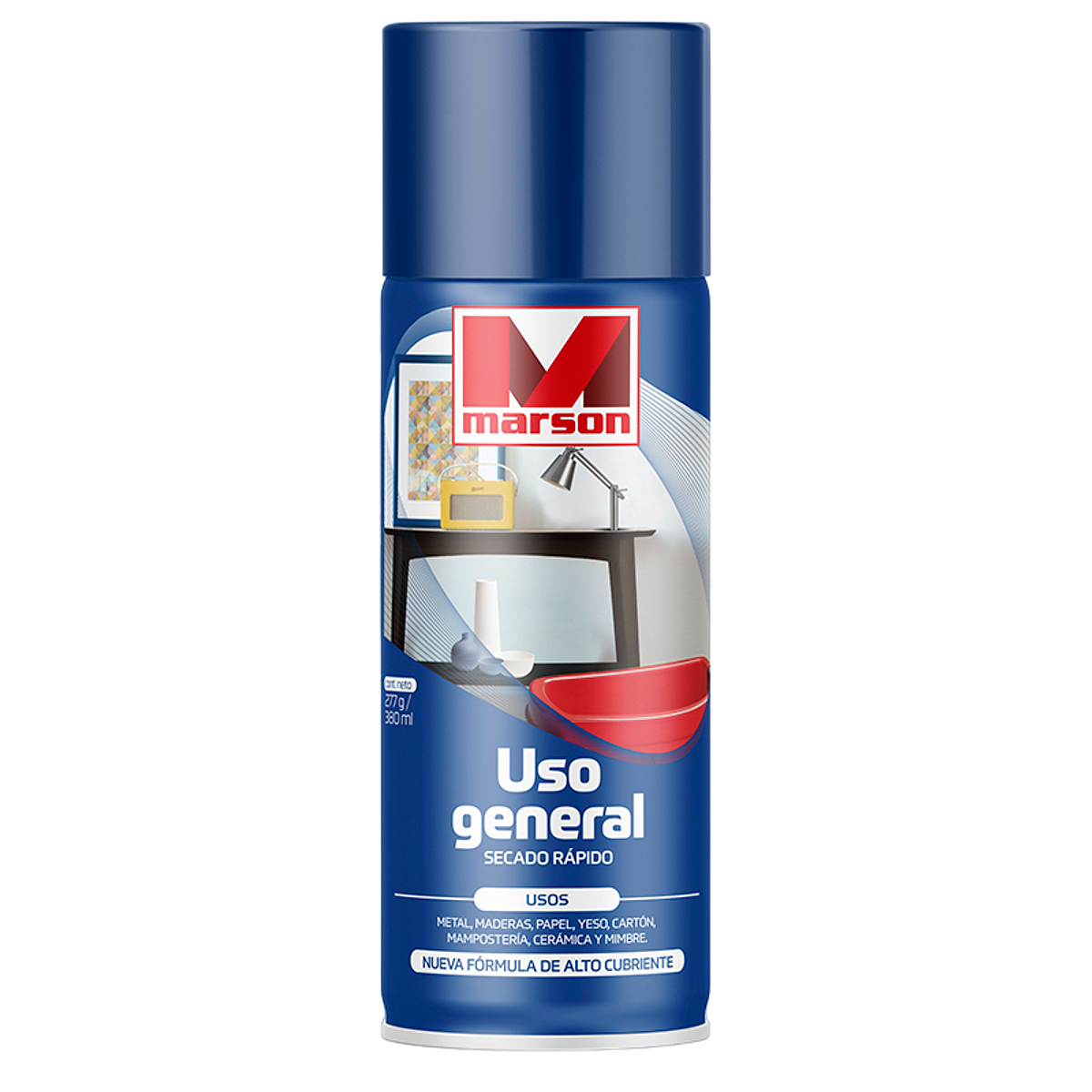 Esmalte Azul Pacifico Spray 350 ML MARSON