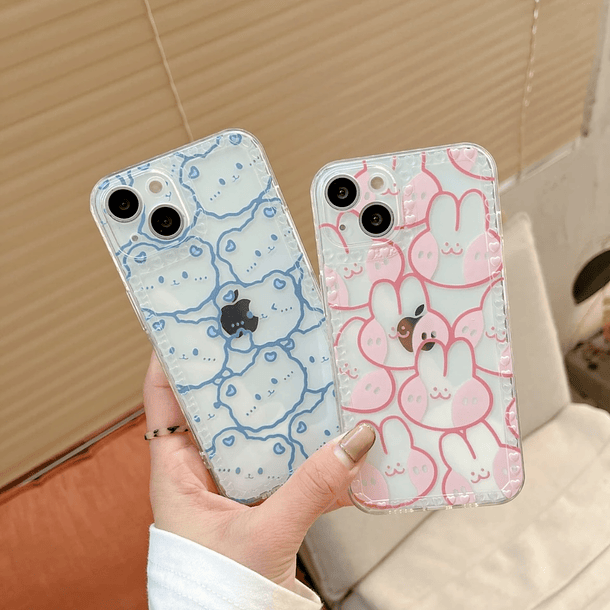 Case Transparente Con Diseño Para Iphone