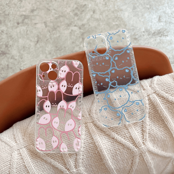 Case Transparente Con Diseño Para Iphone