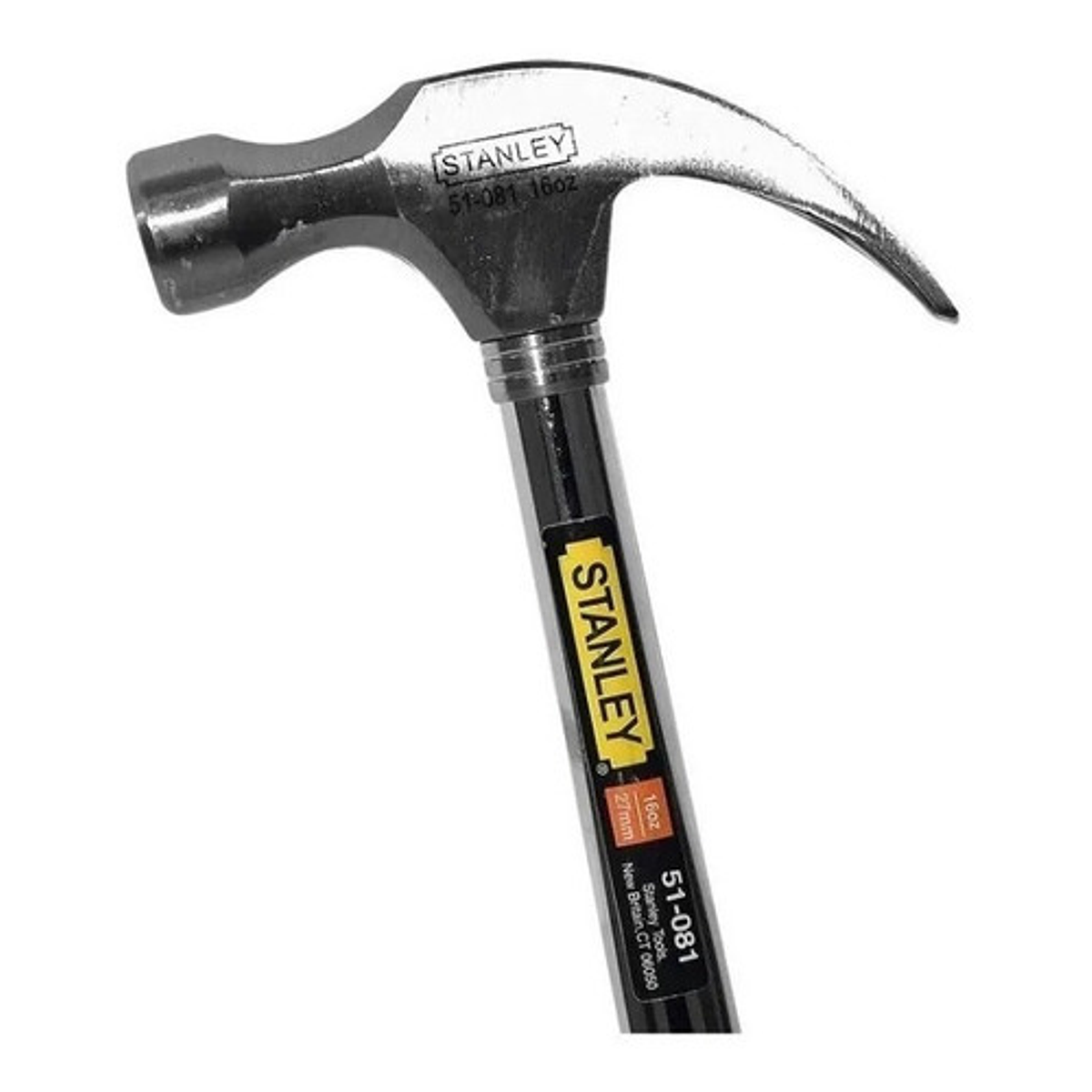 Martillo Stanley Profesional 16 Oz - Mango de Acero Resis...