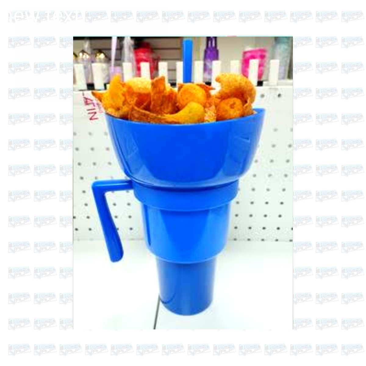 Vaso Botanero 2 en 1 – Snacks y Bebidas en un Solo Vaso