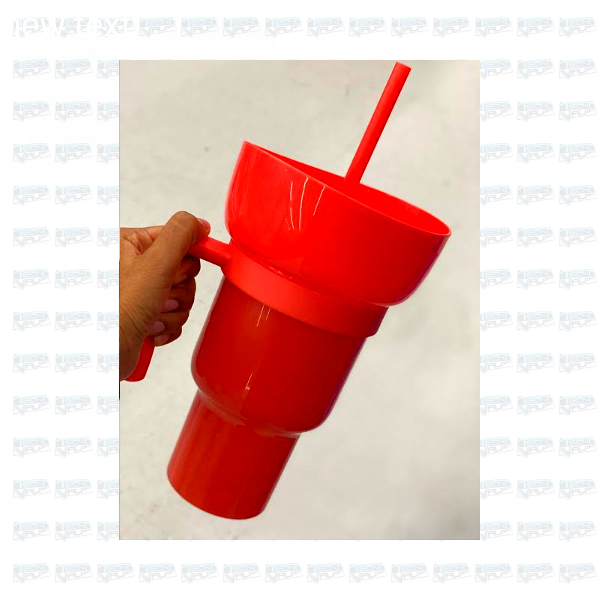 Vaso Botanero 2 en 1 – Snacks y Bebidas en un Solo Vaso