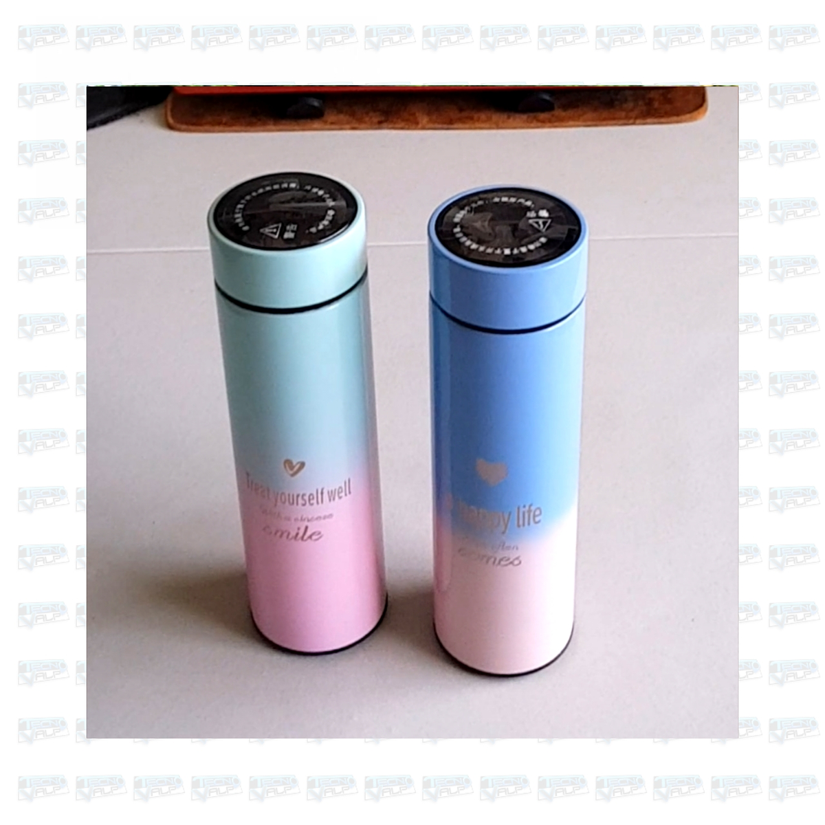 Botella termo digital