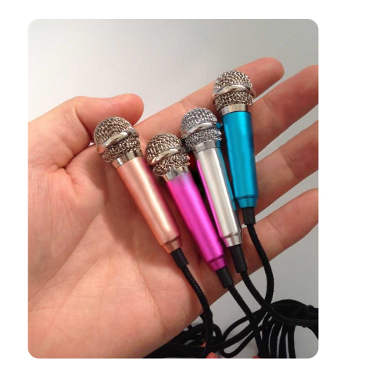 Mini Microfono Pc Celular Karaoke