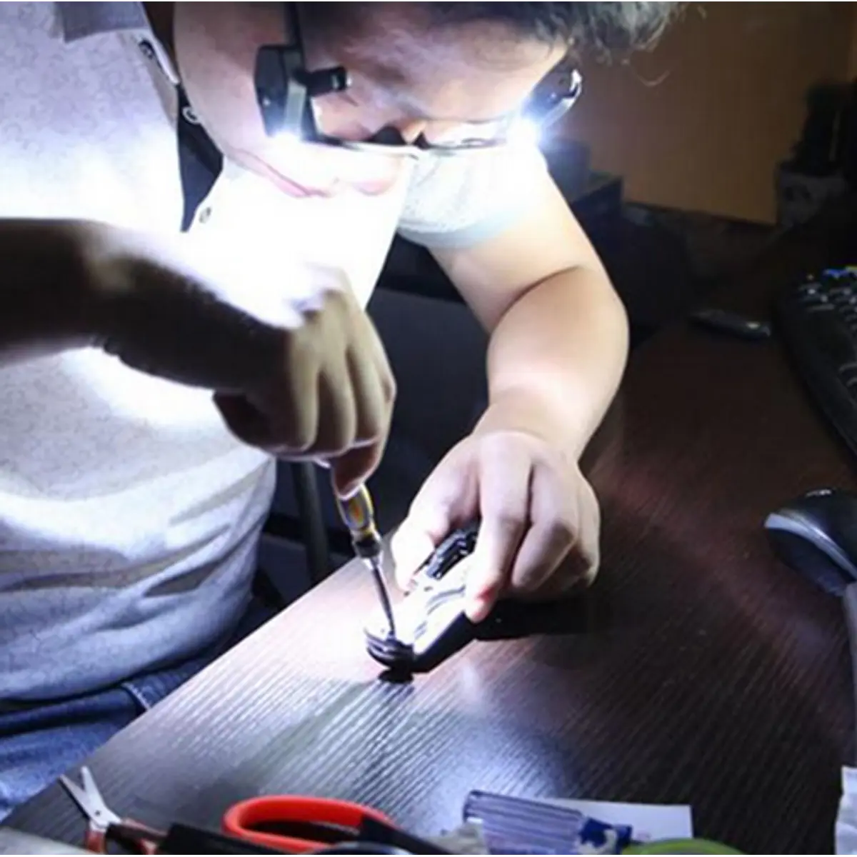 Luz led .. para lentes Universal