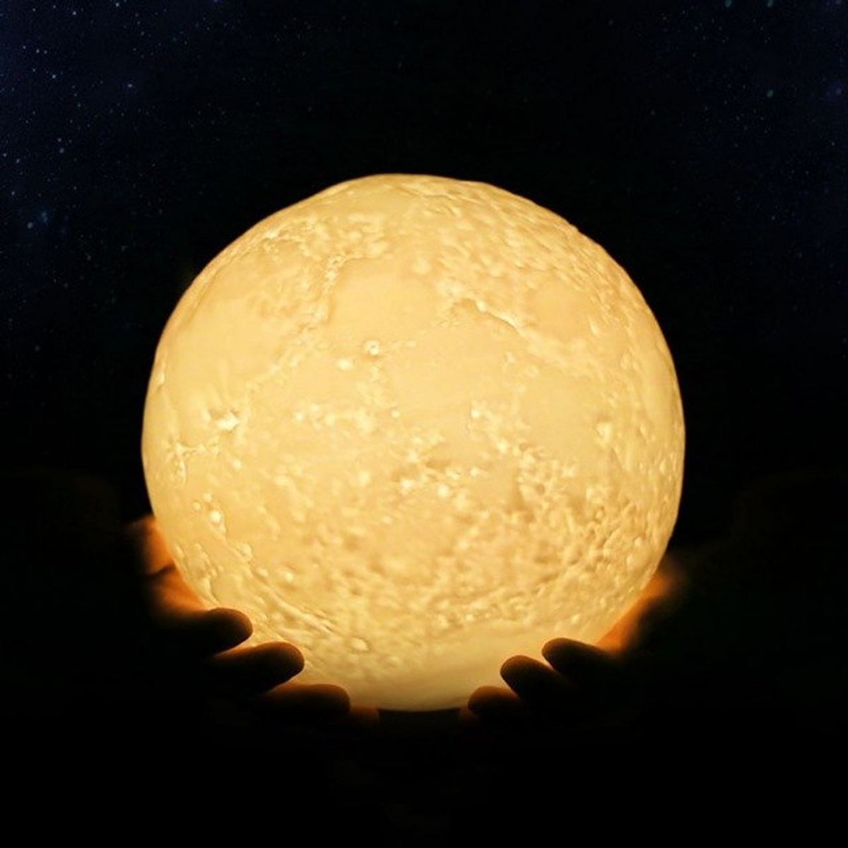 Lampara Luna Multicolor