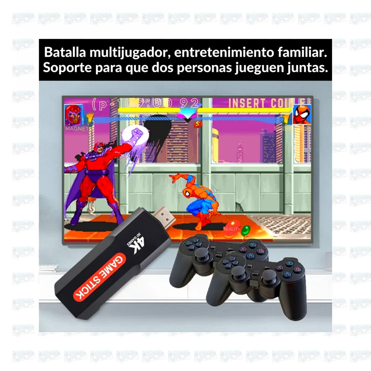 Consola Retro Gamestick X2 HDMI | +30.000 Juegos Clásicos
