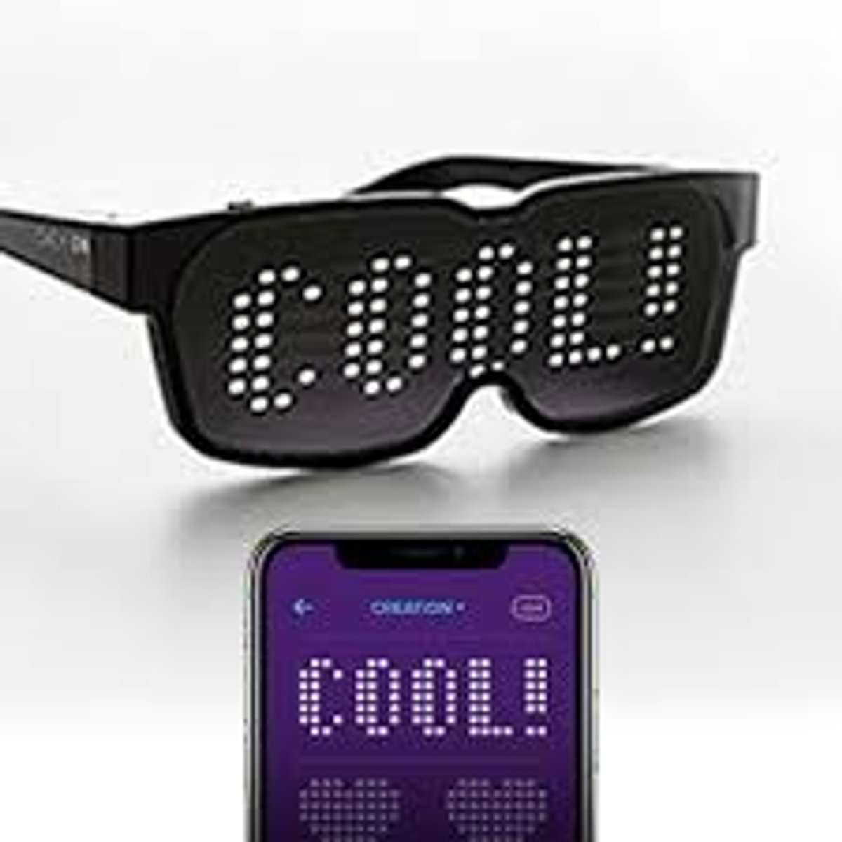 Lentes LED Bluetooth