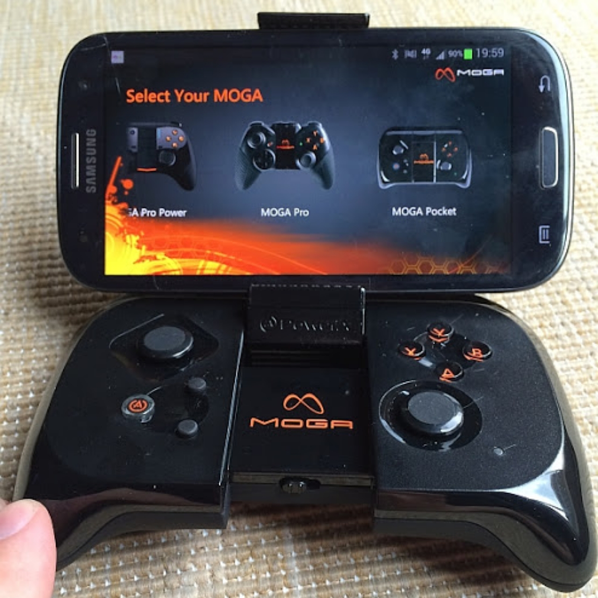 Joystick moga Android