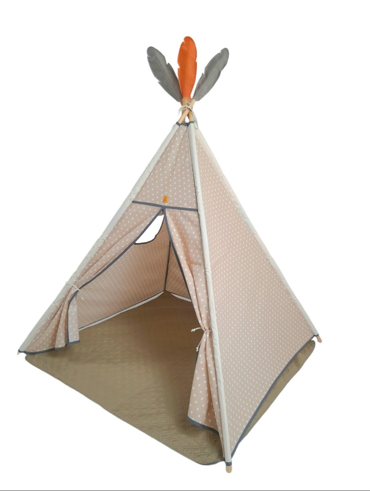CARPA TEEPEE (TIPI) MODELO MOKA + PLAYMAT + BOLSO DE TRANSPO