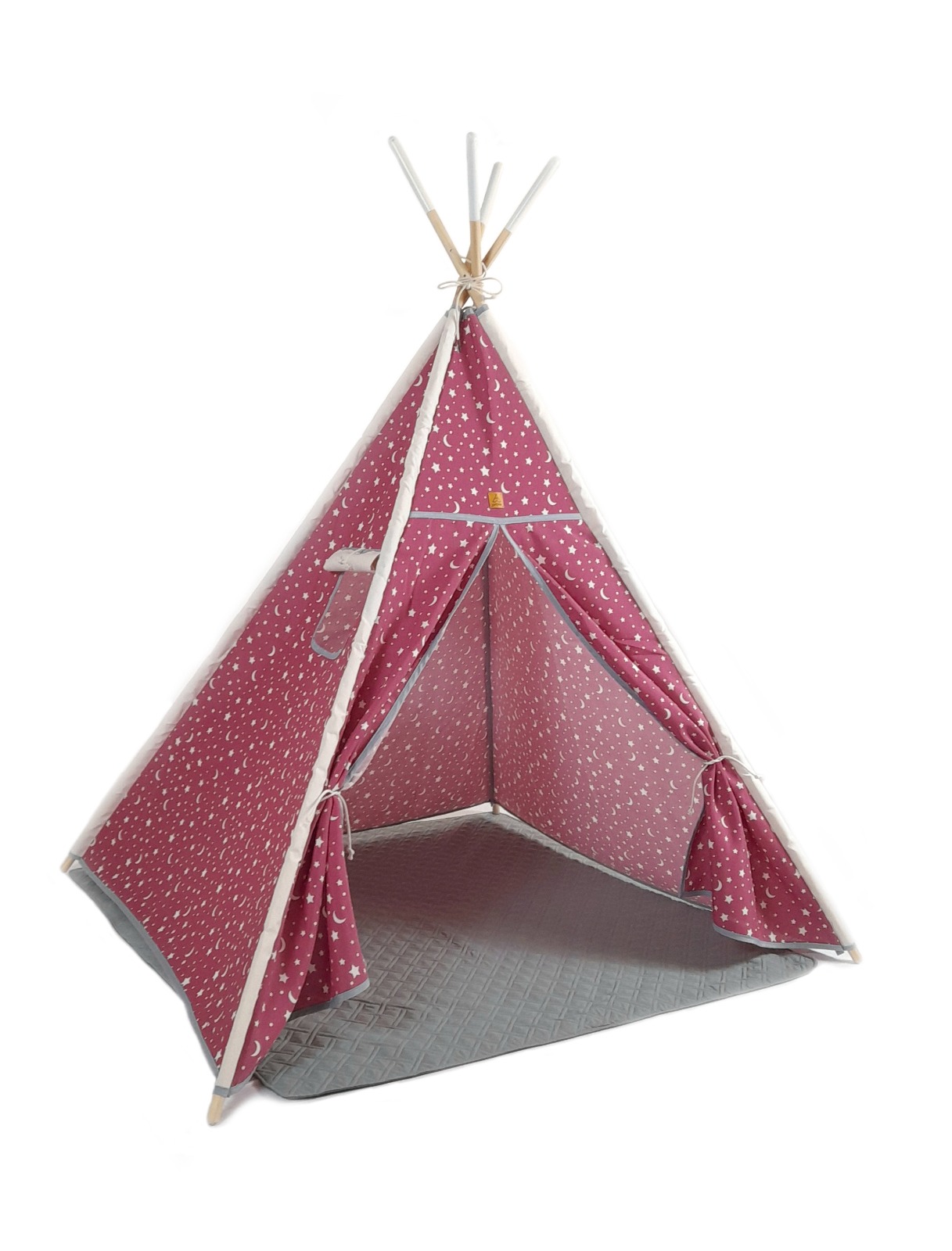CARPA TEEPEE (TIPI) MODELO HARU + PLAYMAT + BOLSO DE TRANSP